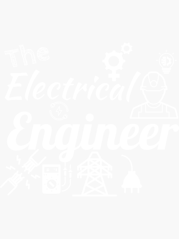 "Smart electrical design" Sticker for Sale by MR-TIMZ-ART | Redbubble