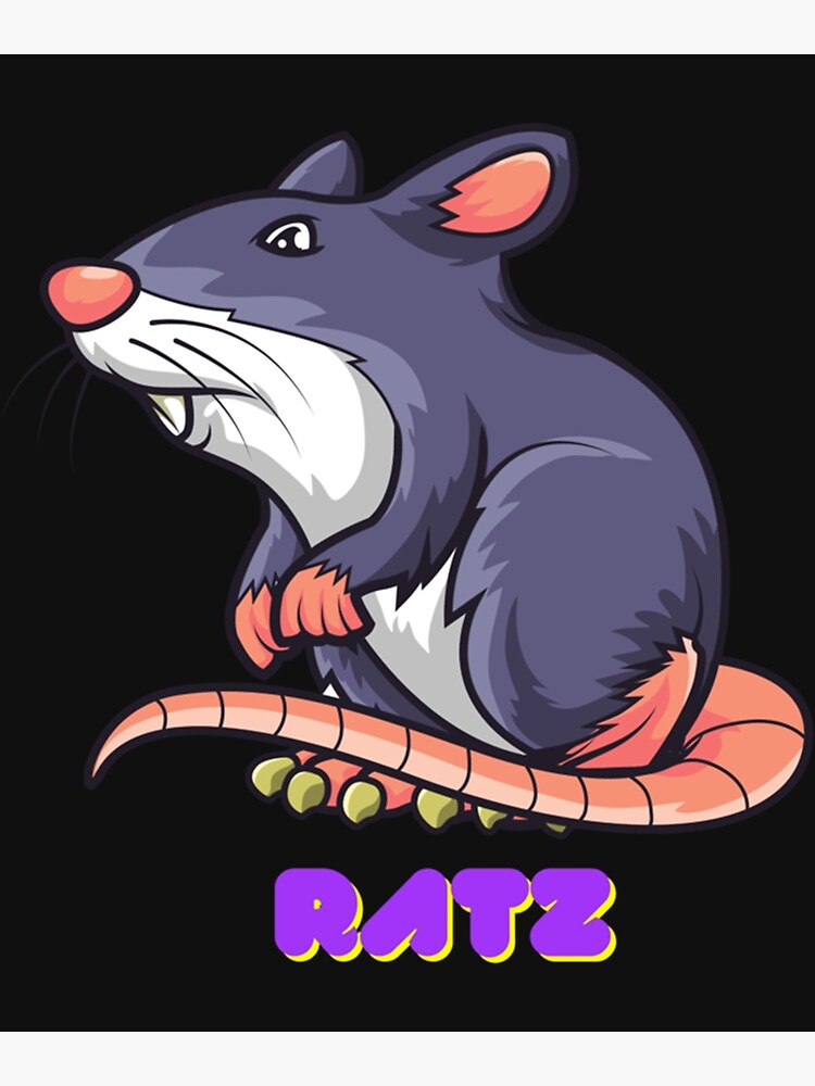 "Ratz Ratz pink meme " Poster for Sale by TheOghams | Redbubble