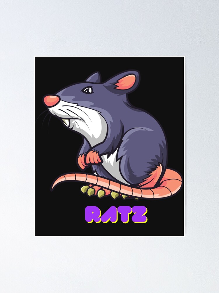 "Ratz Ratz pink meme " Poster for Sale by TheOghams | Redbubble