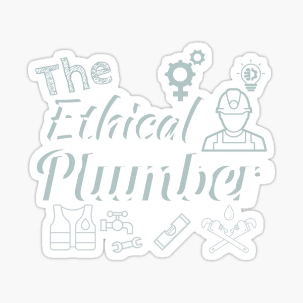 "Expert solution plumber" Sticker for Sale by MR-TIMZ-ART | Redbubble