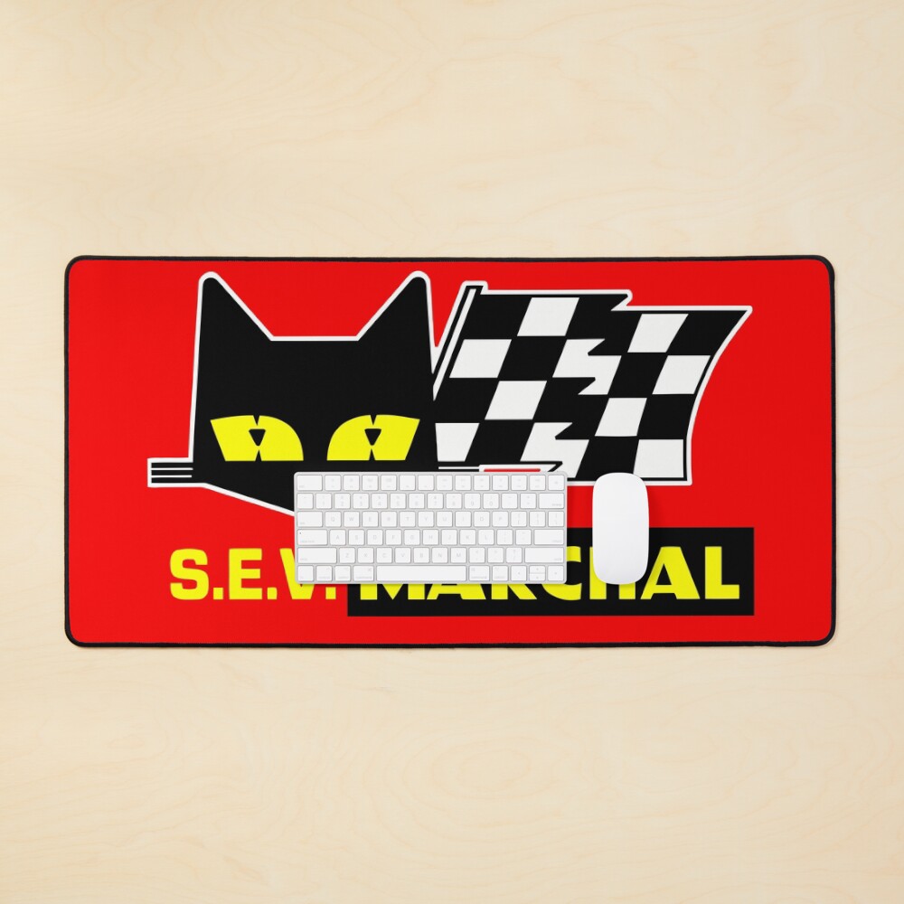 "SEV Marchal Red" Sticker for Sale by Speedbirddesign | Redbubble