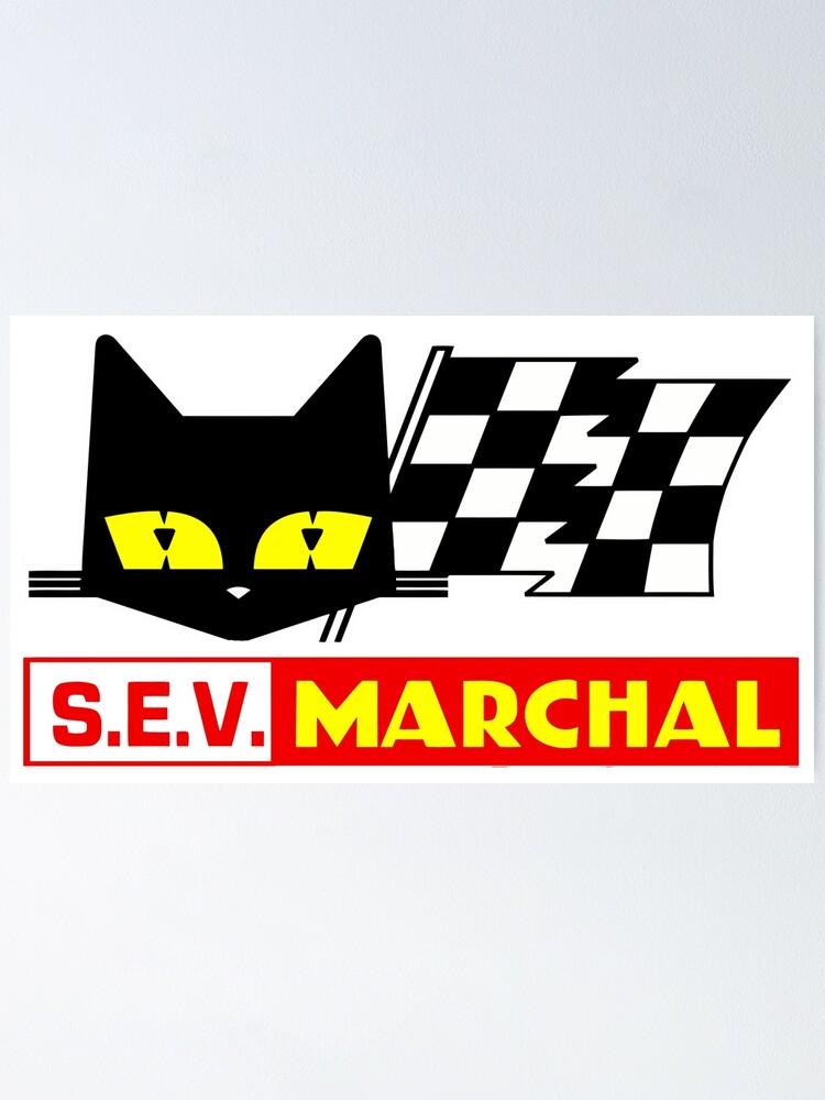 "SEV Marchal Red 2" Poster for Sale by Speedbirddesign | Redbubble