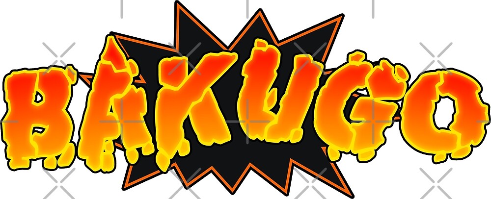 "Katsuki BAKUGO Title" by DoctorBadguy | Redbubble