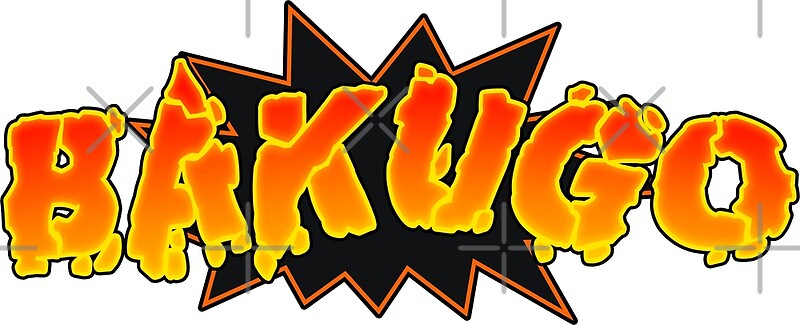 "Katsuki BAKUGO Title" by DoctorBadguy | Redbubble