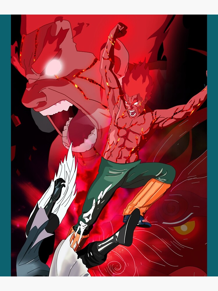 "Gaï Maito - The 8 Heavenly Gates " Poster for Sale by BECBSTREET ...