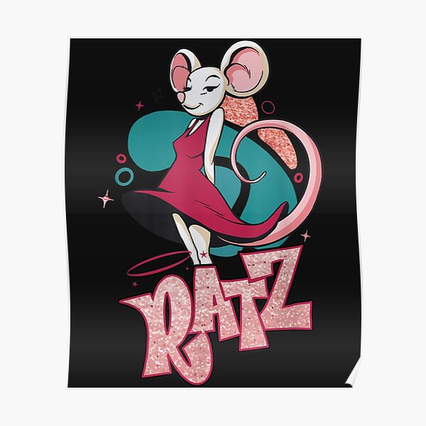 "RATZ FUNNY RATT PINK RATZ - Ratz Pink Meme - Ratz Pink - Ratz " Poster ...