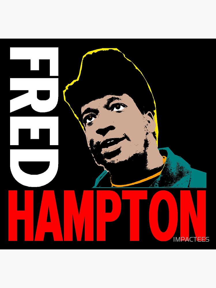 "FRED HAMPTON" Canvas Print for Sale by IMPACTEES | Redbubble