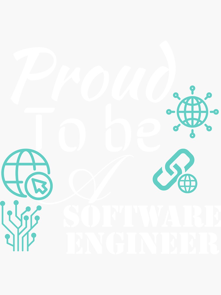 "software engineering" Sticker for Sale by MR-TIMZ-ART | Redbubble