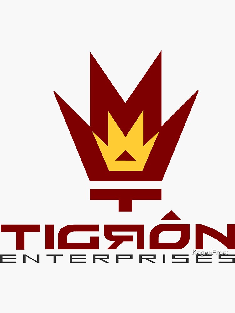 "Tigron - Pure" Sticker for Sale by KagenFrost | Redbubble