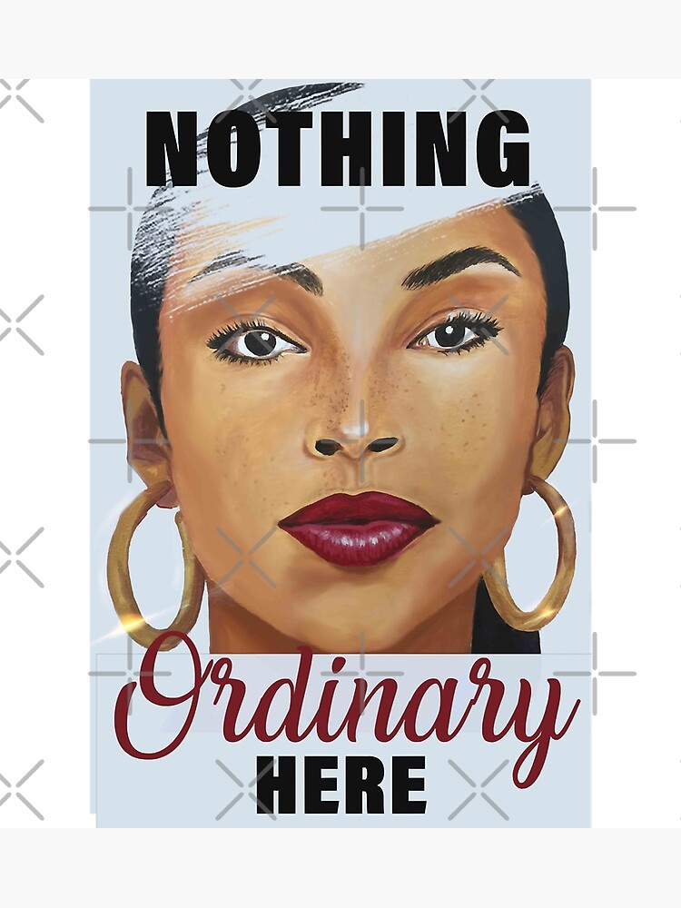 "Mens Funny Sade Singer Songwriter Adu Women Men" Poster for Sale by ...