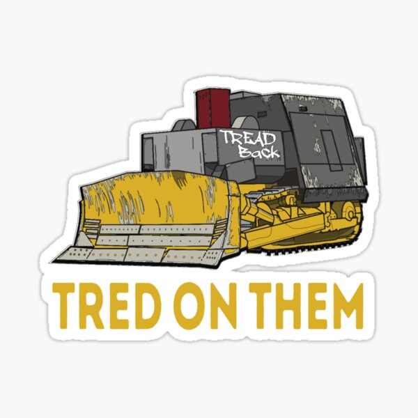 "Killdozer " Sticker for Sale by CarlyCoxwe | Redbubble
