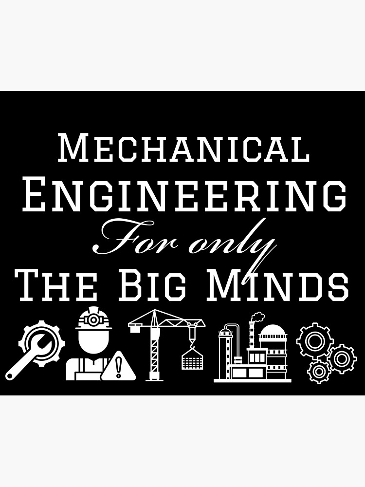 "Cute mechanical engineering design" Poster for Sale by MR-TIMZ-ART ...