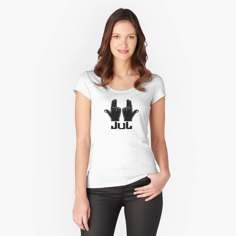 "Jul Logo Classic T-Shirt" Sticker by damscrea | Redbubble