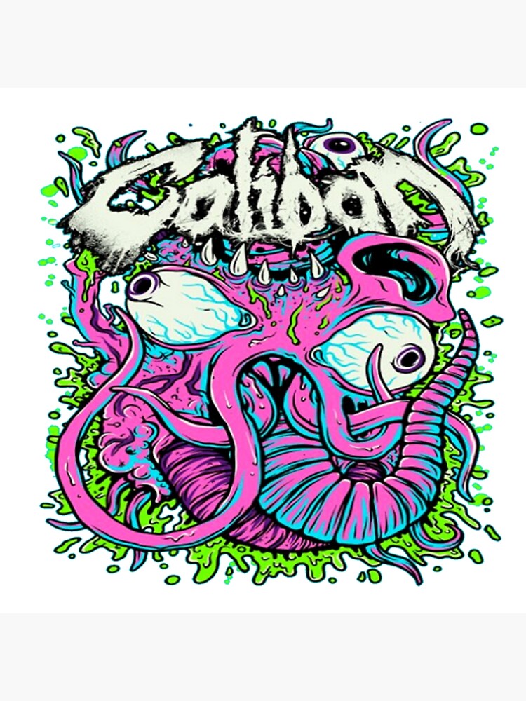 Póster «superventas logo caliban banda metalcore tour carátula del ...