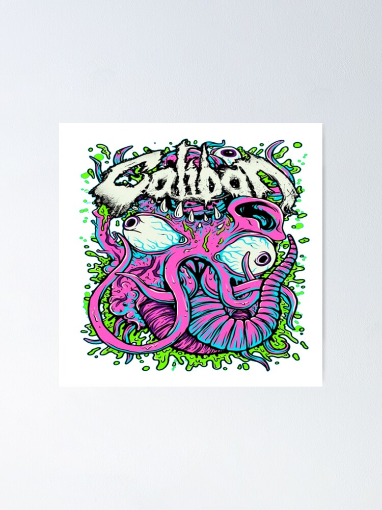 Póster «superventas logo caliban banda metalcore tour carátula del ...