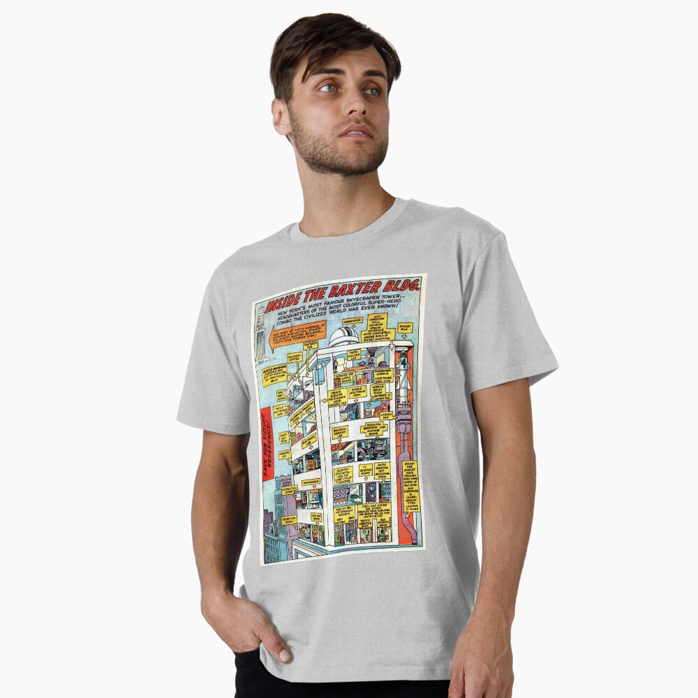 "Comic book Building Inside" Poster for Sale by profuse | Redbubble