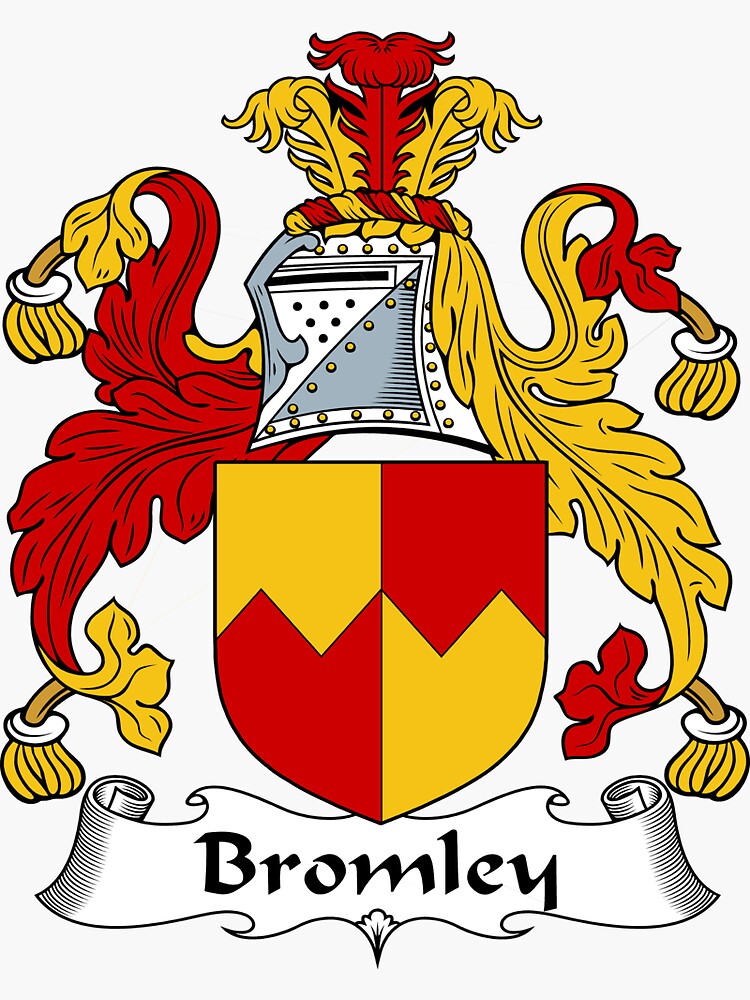 "Bromley " Sticker for Sale by HaroldHeraldry | Redbubble