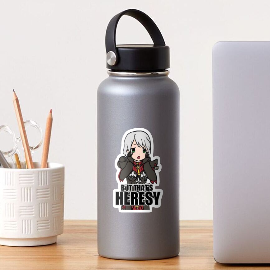 "But That's Heresy" Sticker by LaraArt07 | Redbubble