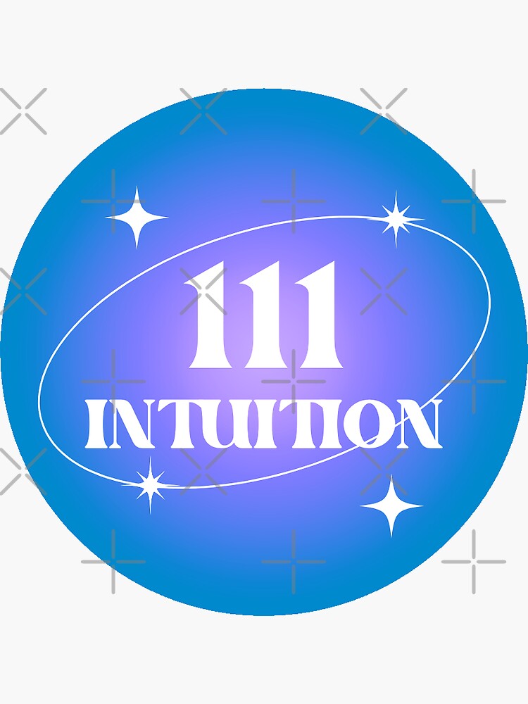 "111 angel number sticker" Sticker for Sale by loverina | Redbubble