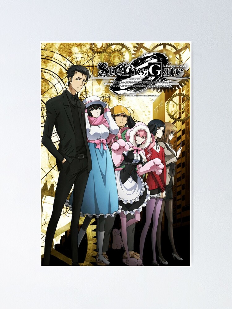 "Steins;Gate Anime" Poster for Sale by Anime-nez | Redbubble