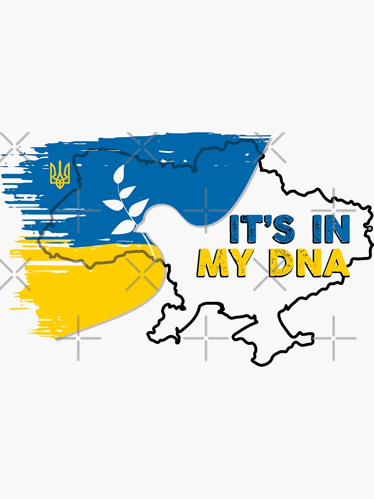 "Ukrainian Peace Bird" Sticker for Sale by Yuzik | Redbubble