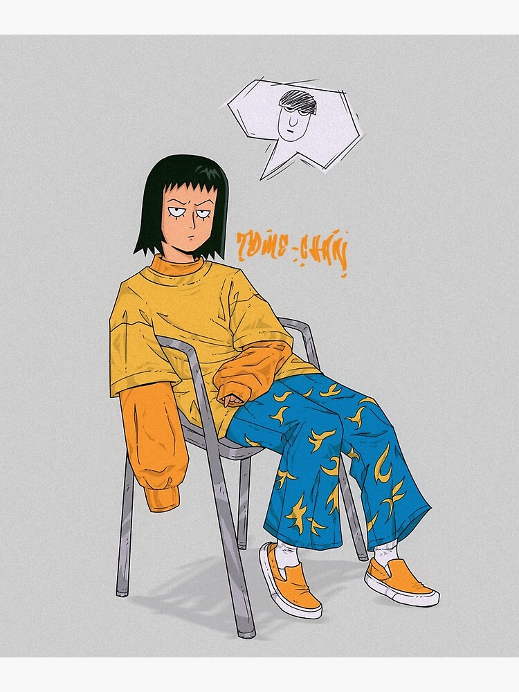 "Mob Psycho 100 Tome Kurata" Poster for Sale by kdalldayartwork | Redbubble