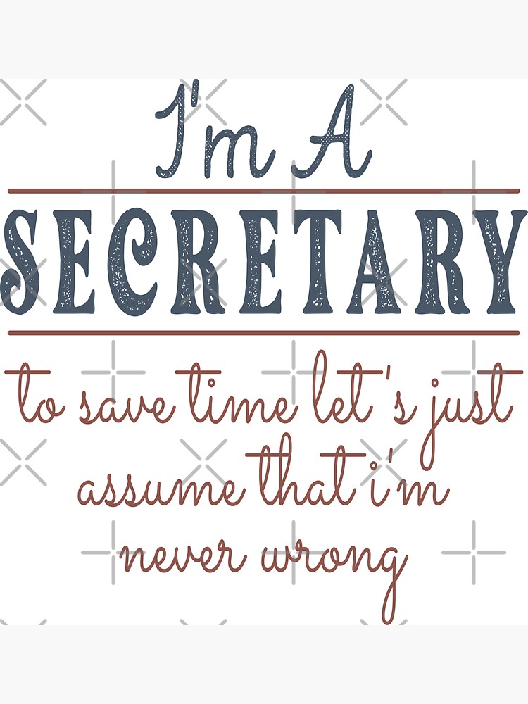 Humorous Secretary Quotes