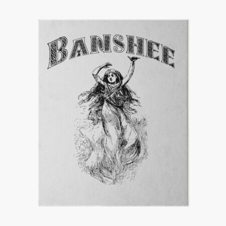 " Spirit Banshee Fairy Woman Irish Mythology Folklore" Art Board Print ...