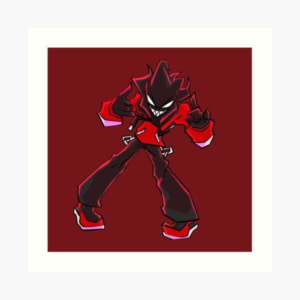 "Agoti FNF Logo" Art Print for Sale by RocketG | Redbubble