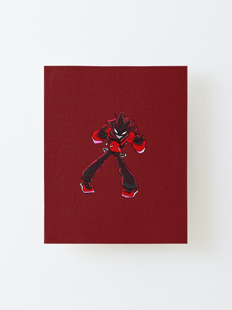 "Agoti FNF Logo" Mounted Print for Sale by RocketG | Redbubble