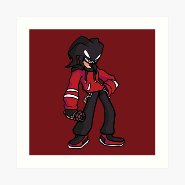 "Agoti FNF Idle Pose" Art Print for Sale by RocketG | Redbubble