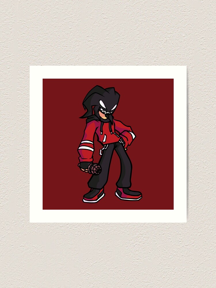 "Agoti FNF Idle Pose" Art Print for Sale by RocketG | Redbubble