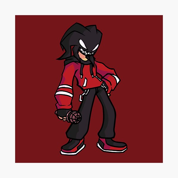 "Agoti FNF Idle Pose" Photographic Print for Sale by RocketG | Redbubble