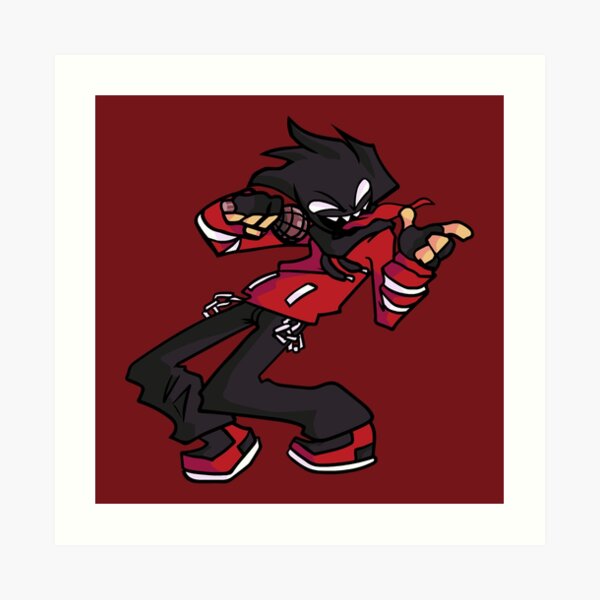 "Agoti FNF Right Pose" Art Print for Sale by RocketG | Redbubble