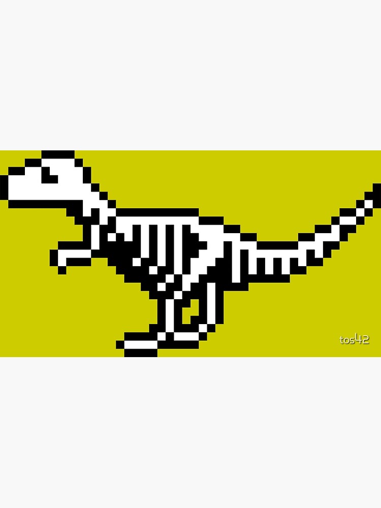 "8bit T-Rex" Poster for Sale by tos42 | Redbubble