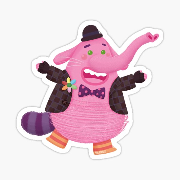 "Bing Bong " Sticker for Sale by KiaraButters | Redbubble