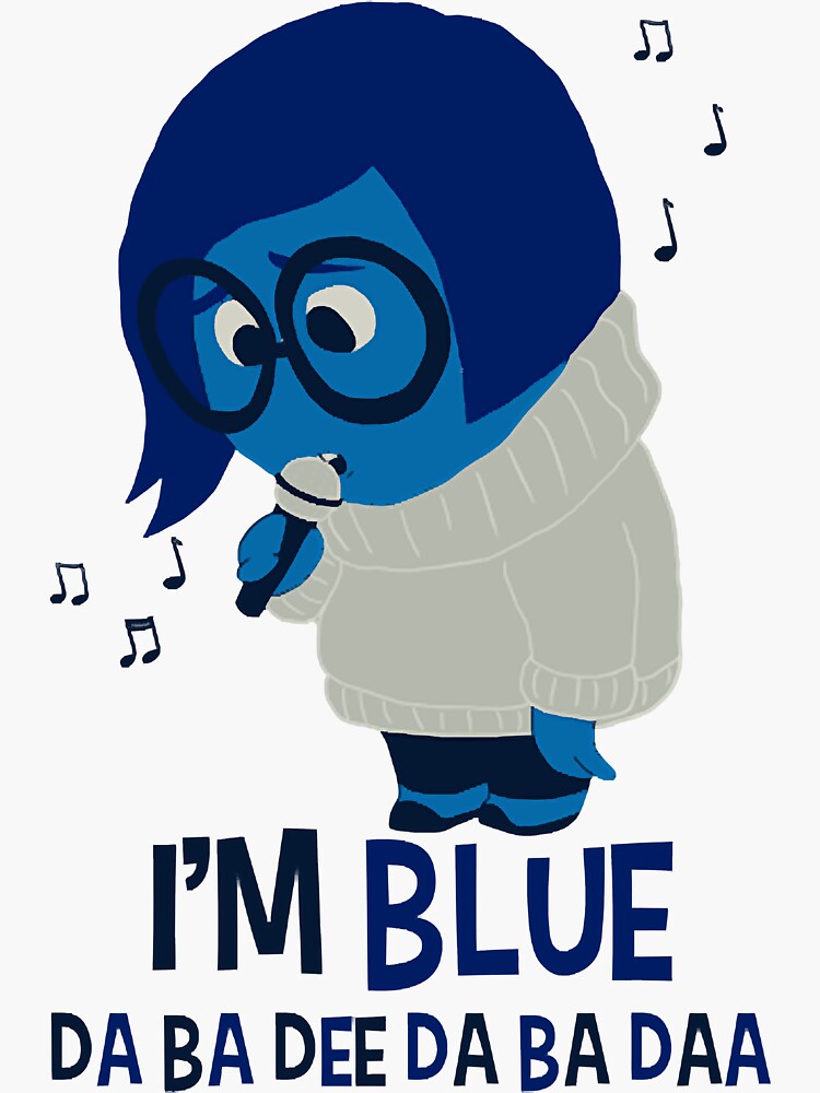 "Da Ba Dee Da Ba Daa " Sticker for Sale by KiaraButters | Redbubble