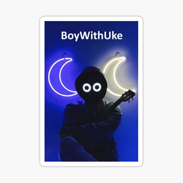 "boywithuke" Sticker for Sale by Skyler-Orion | Redbubble
