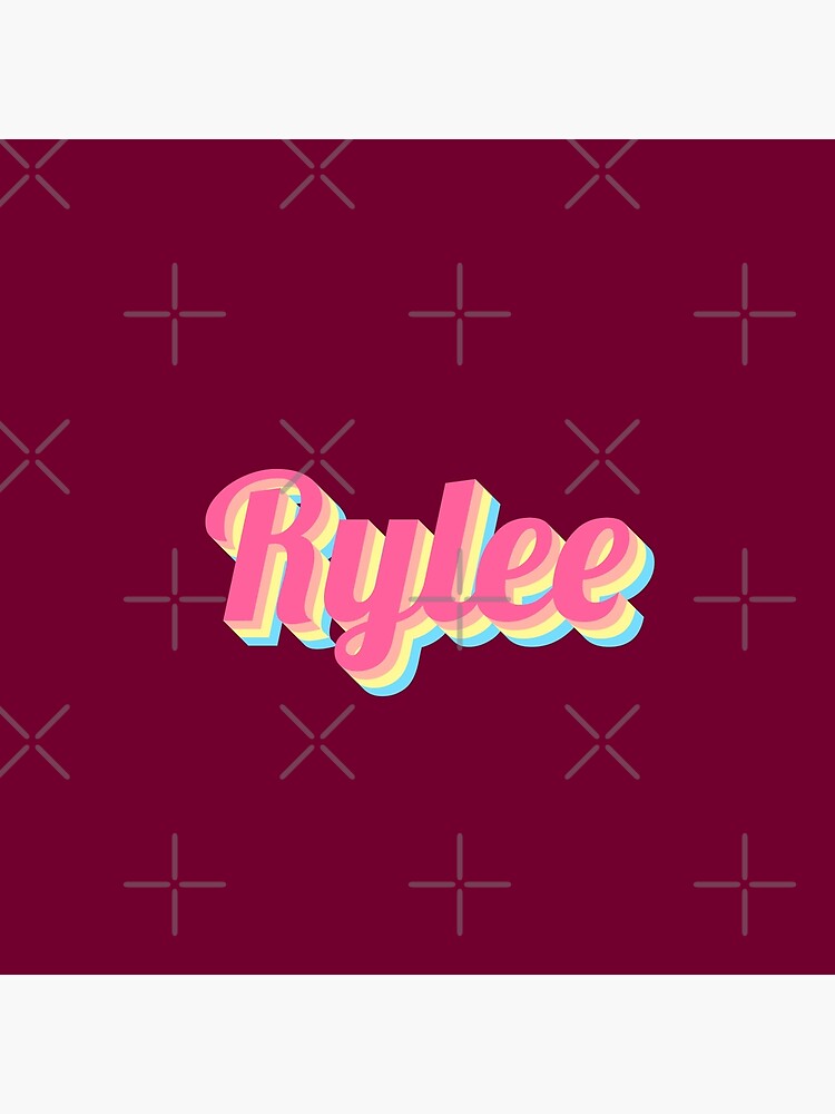 "Rylee Sweet Baby Name" Poster for Sale by ArtoMino | Redbubble