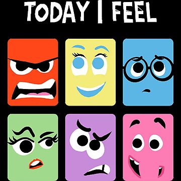 "Today I Feel " Sticker for Sale by KiaraButters | Redbubble