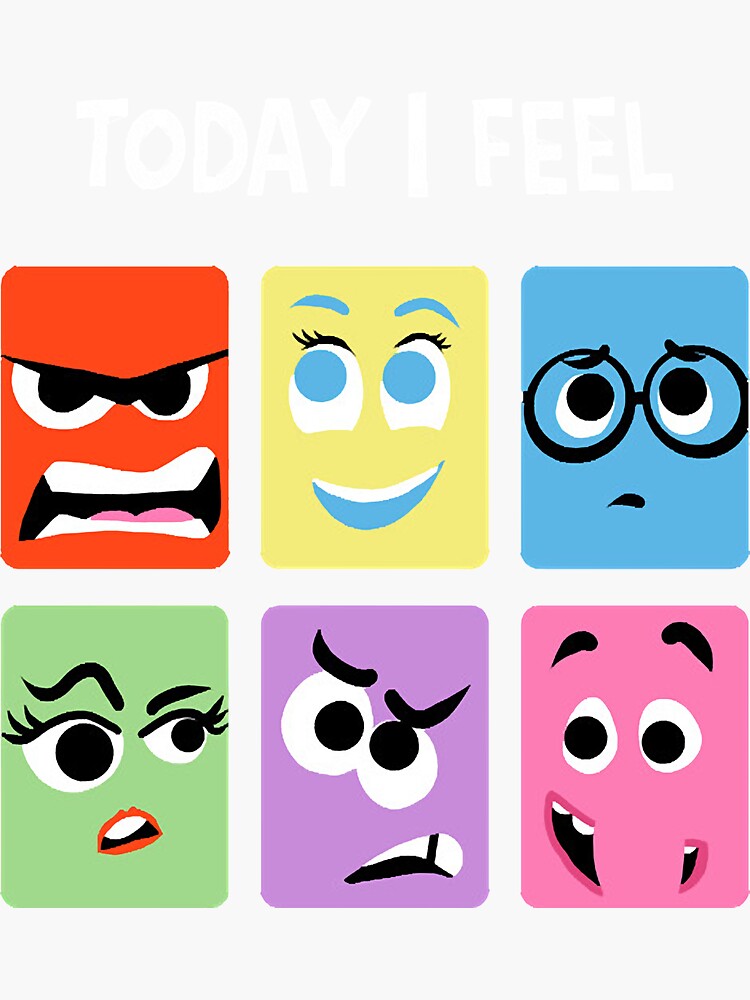 "Today I Feel " Sticker for Sale by KiaraButters | Redbubble