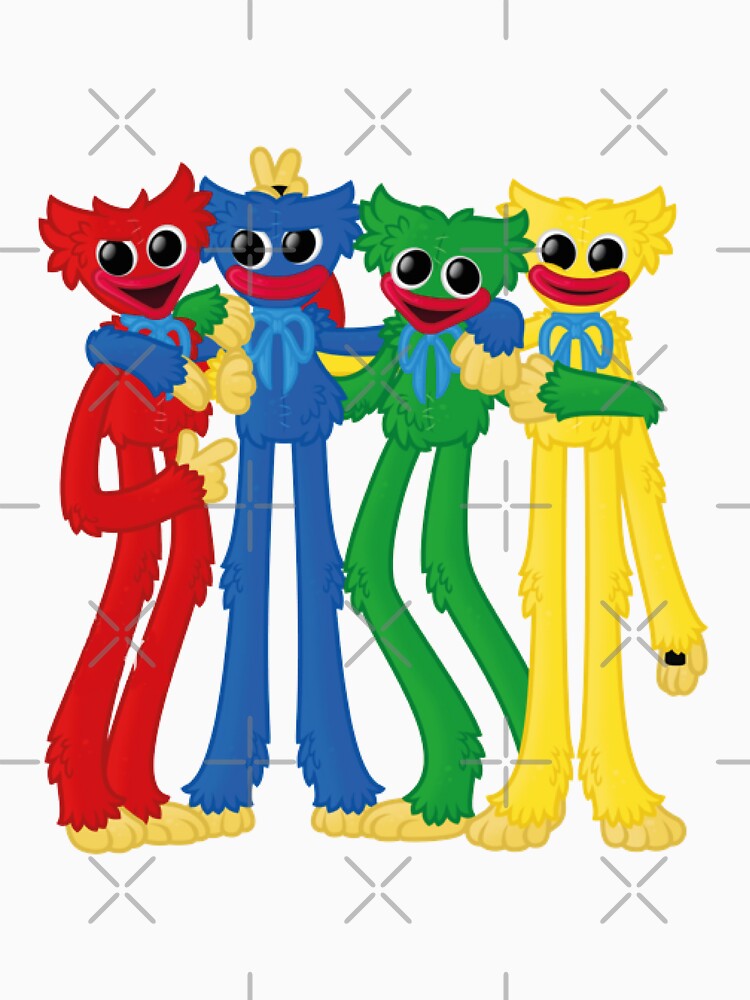 "mini huggies poppy playtime " T-shirt by yalalal | Redbubble