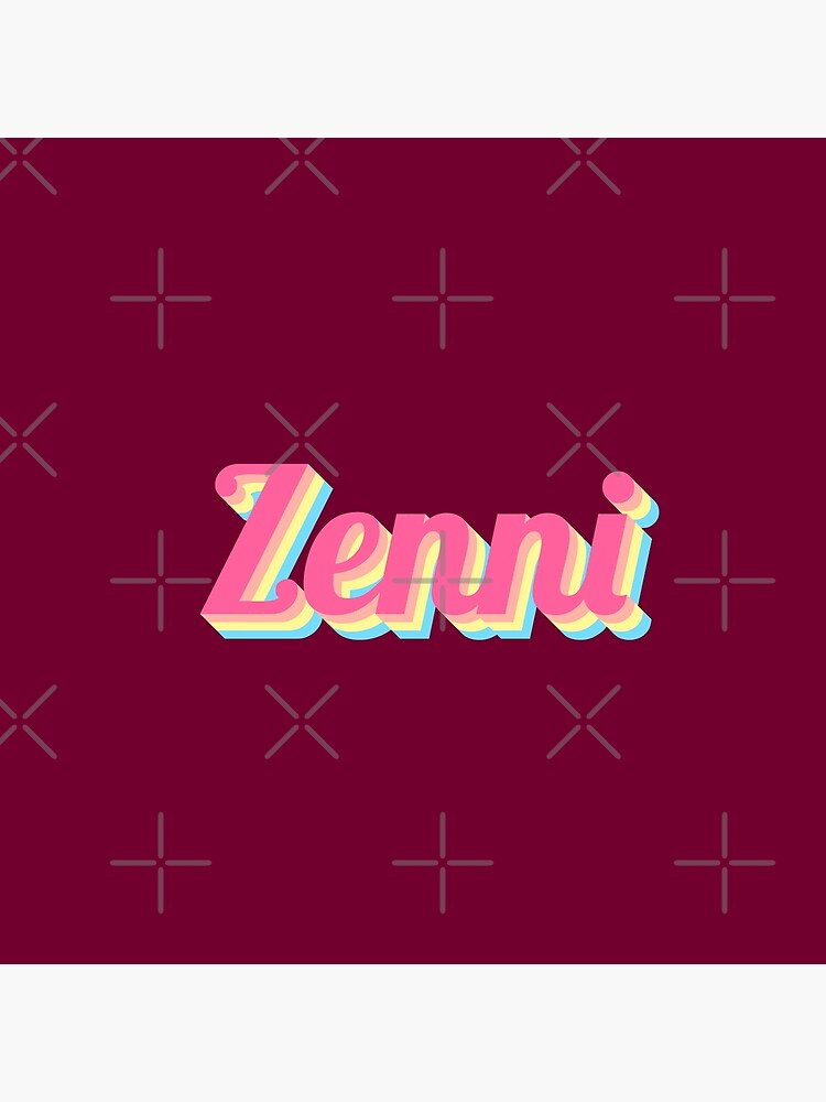 "Zenni Sweet Baby Name" Poster for Sale by ArtoMino | Redbubble