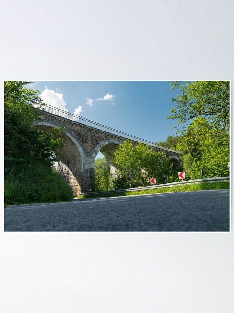 "Reichenstein Viaduct Vennbahn Bridge" Poster for Sale by xP42 | Redbubble