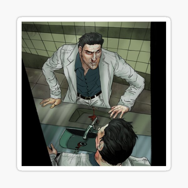 "L4D2 - Infected Nik" Sticker for Sale by PaperOakTree | Redbubble