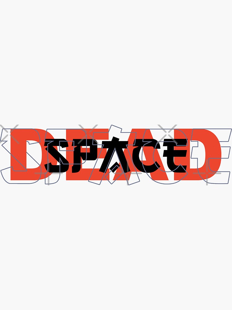 "Dead Space " Sticker for Sale by Luca-2000 | Redbubble