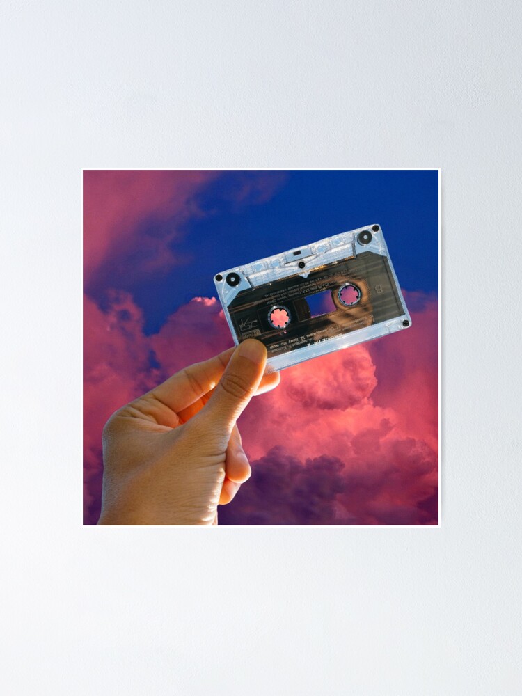 "Cute aesthetic music mixtape collage " Poster for Sale by Holly-berry ...