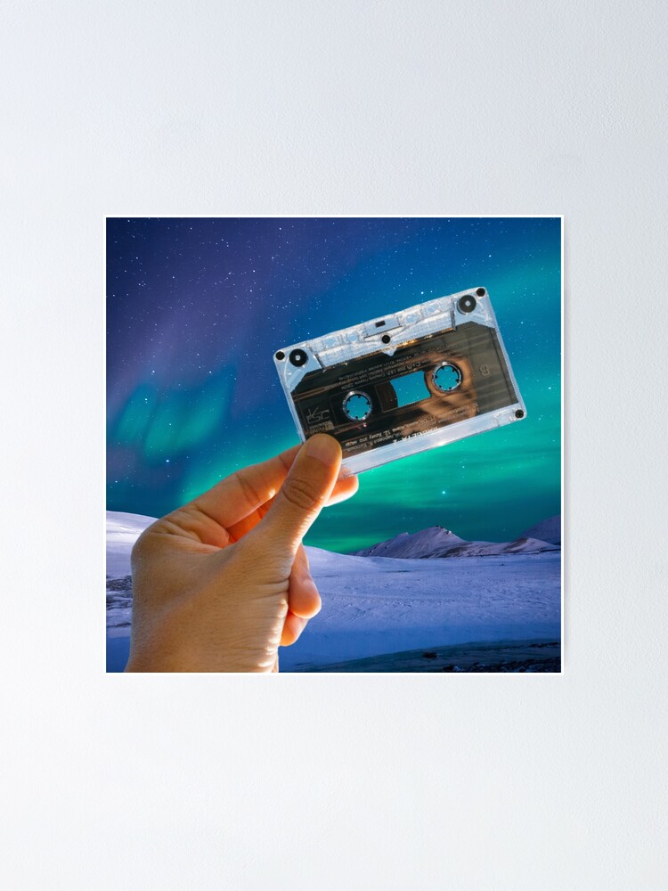 "Cute aesthetic music mixtape collage " Poster for Sale by Holly-berry ...