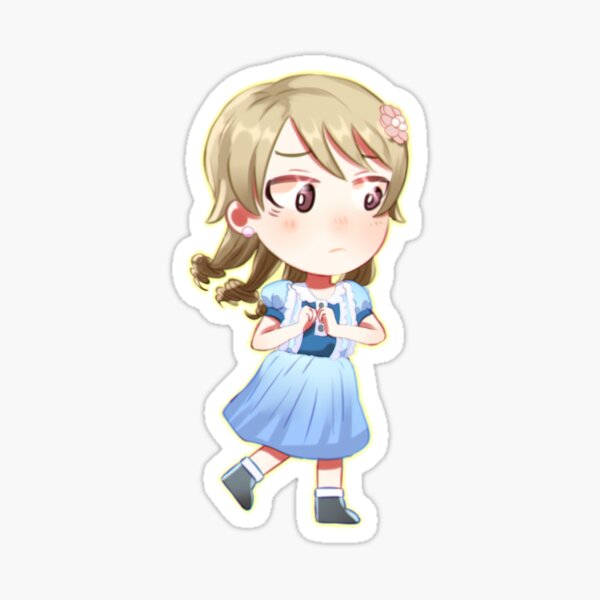 "Nono !!" Sticker by LollyMakai | Redbubble