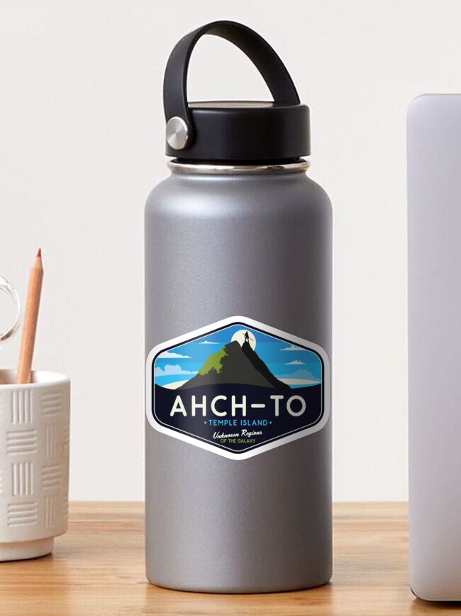 "Ahch-To - Temple Island" Sticker for Sale by magrodanny | Redbubble
